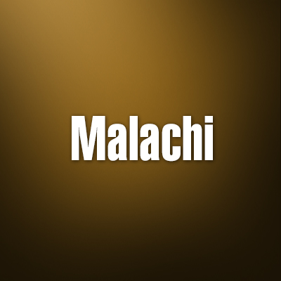 Malachi Ch. 1 – Calvary Chapel Susanville